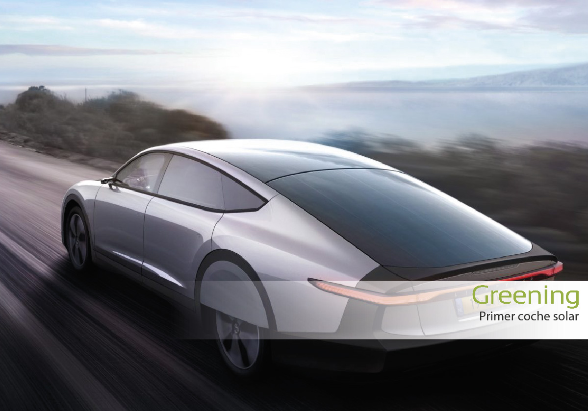 El primer coche solar del mundo: todo lo que se sabe hasta el momento.